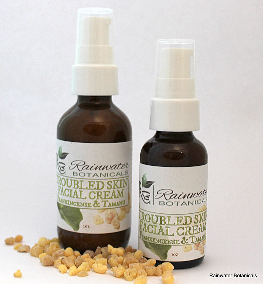 Facial Cream For Troubled Skin and Acne - Rainwater Botanicals