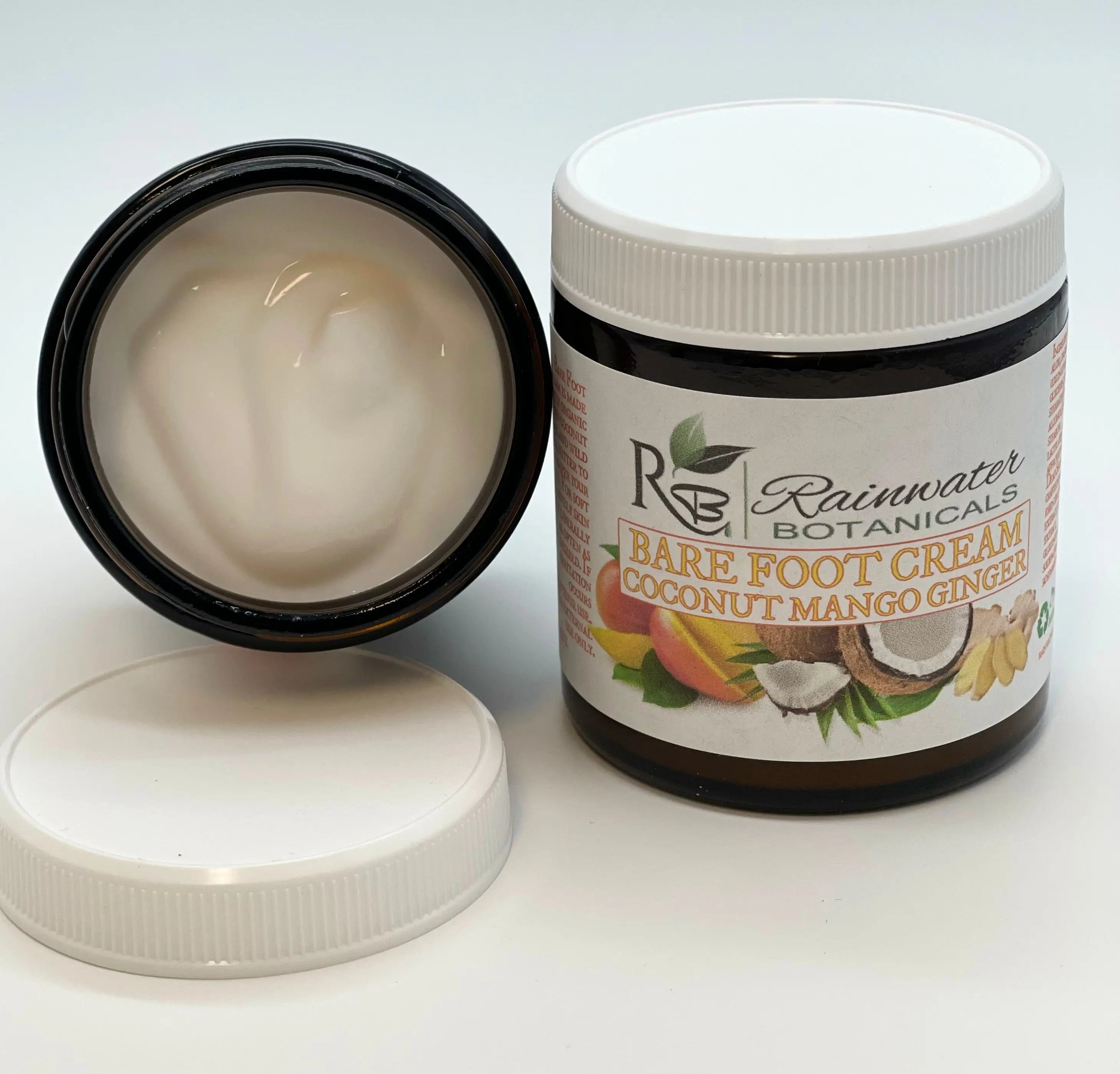 Vegan Coconut Bare Foot Cream - Rainwater Botanicals